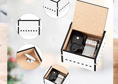 MDF Sublimation Music Box – Sublimation Blanks Canada